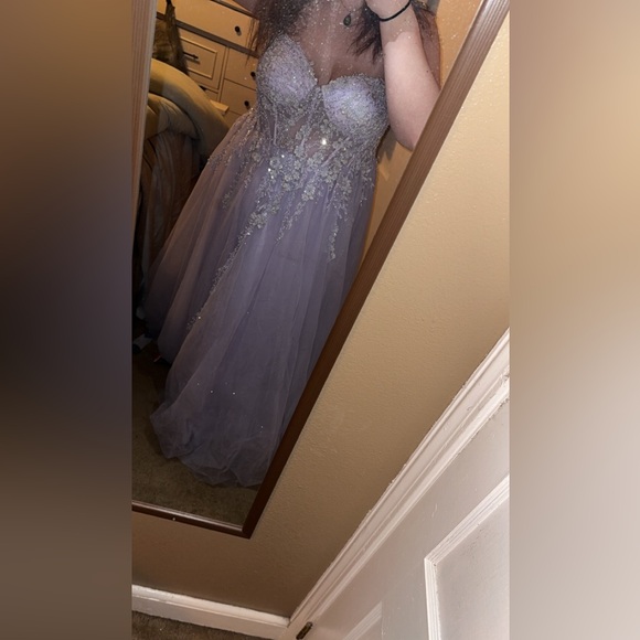 Kiss Prom | Dresses | Lilac Purple Ball Gown Prom Dress | Poshmark